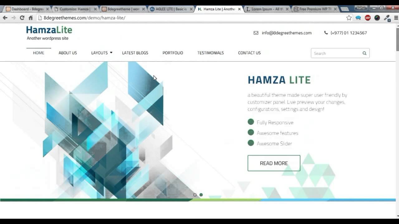 How To Create HomePage/Frontpage - YouTube