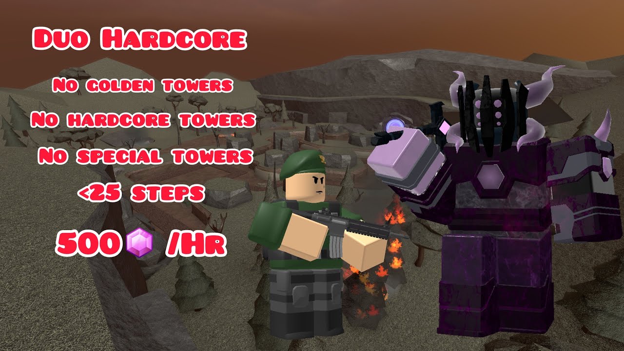 Duo Hardcore With OP Militant, NST, and Sub 35 | Roblox TDS - YouTube