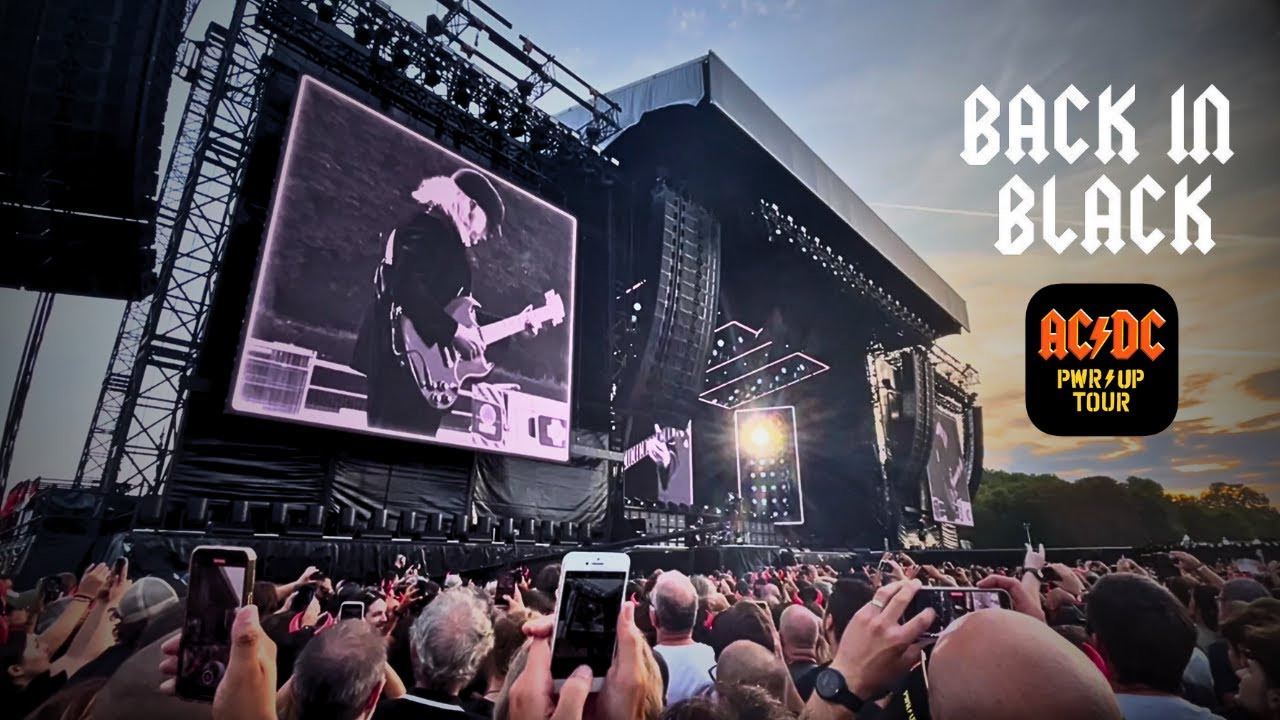 AC/DC - Back In Black - Live in Paris 2024 - YouTube