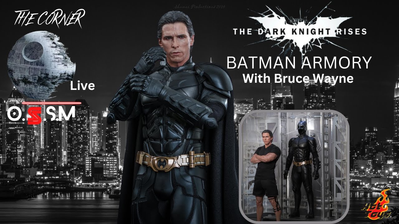 THE CORNER: BATMAN ARMORY WITH BRUCE WAYNE - YouTube