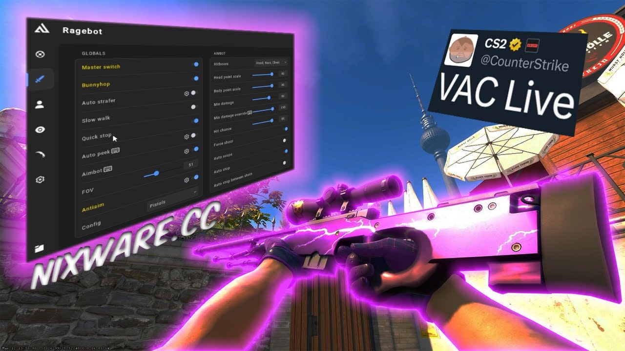 CS2 Undetected Cheat! ft.nixware - YouTube