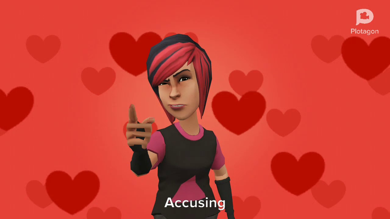 All emotions on plotagon - YouTube