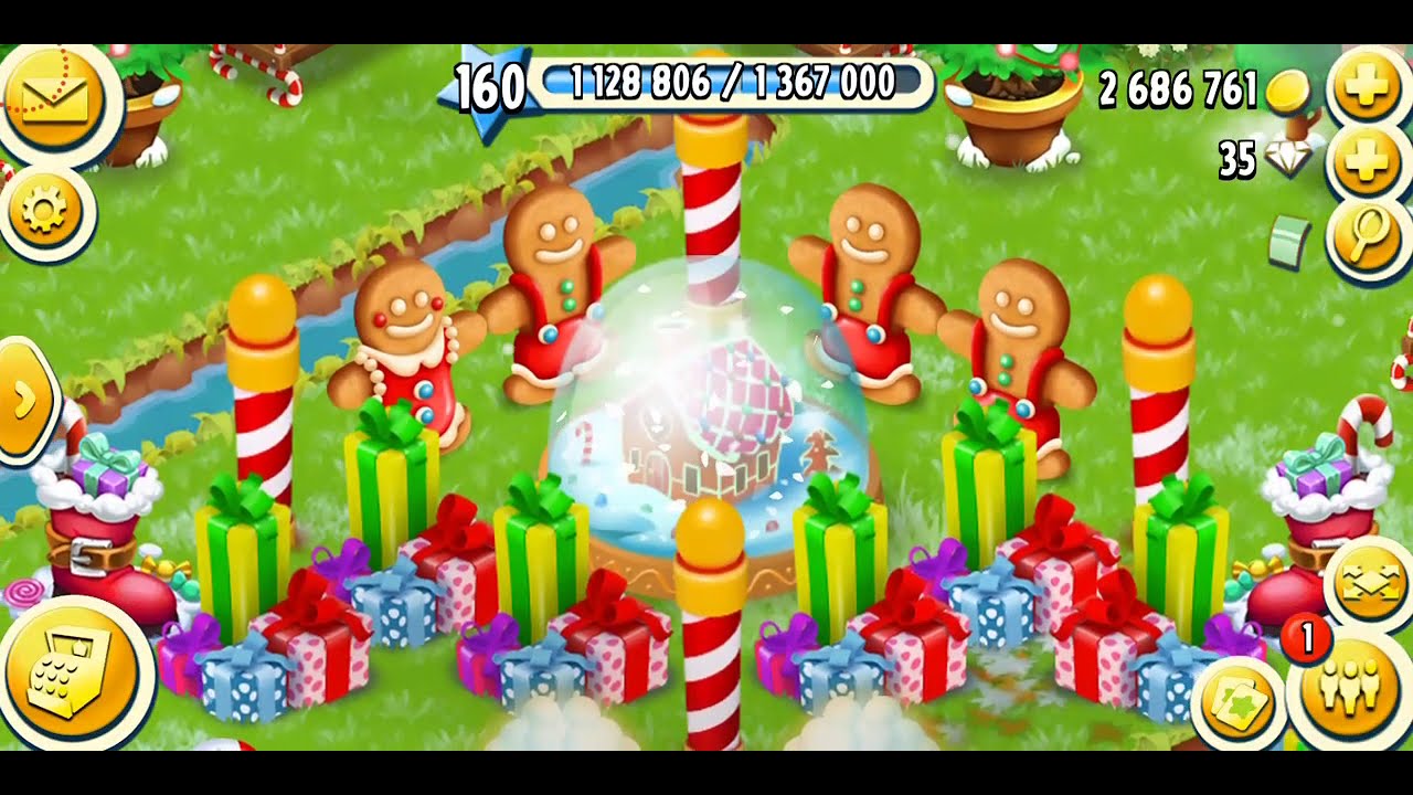 Hay Day - Christmas Farm Design 2020 - YouTube