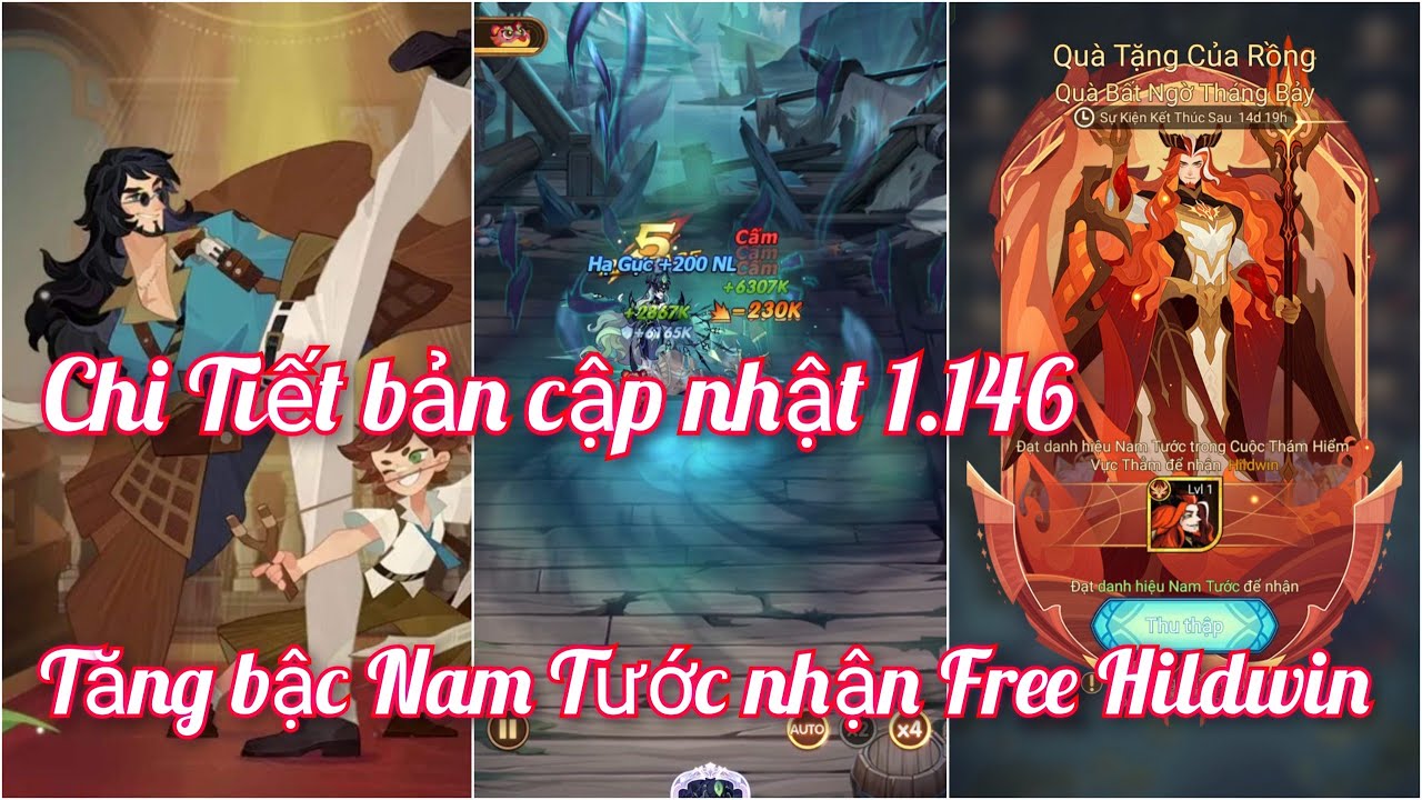 Afk Arena | Chi tiết bản cập nhật 1.146 Thêm tướng mới Raoul - Tăng bậc ...