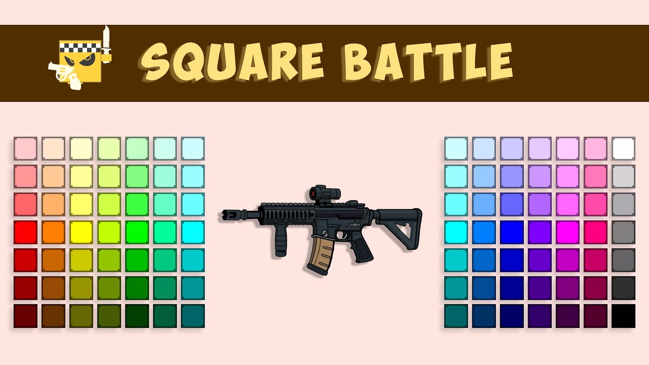 Square League: 100 Squares Battle Royale - M416 Showdown! - YouTube