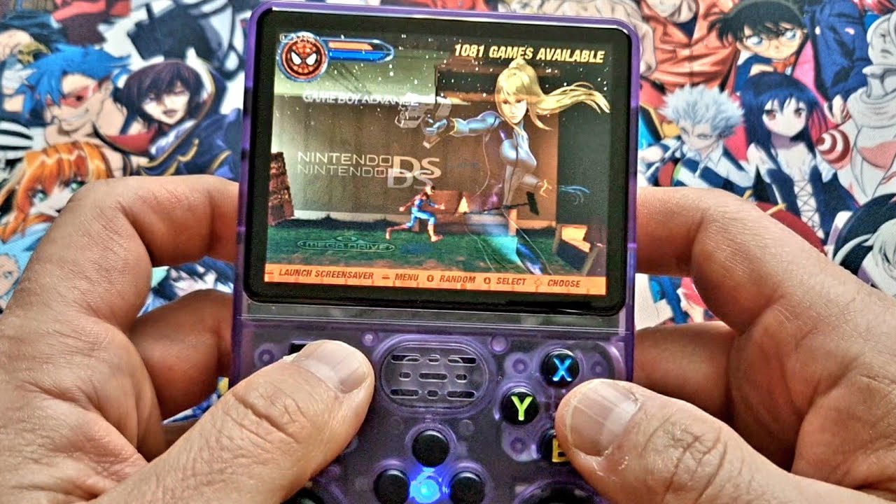 R36s new update ,the craziest handheld glitch I've ever seen 🤣 two ...