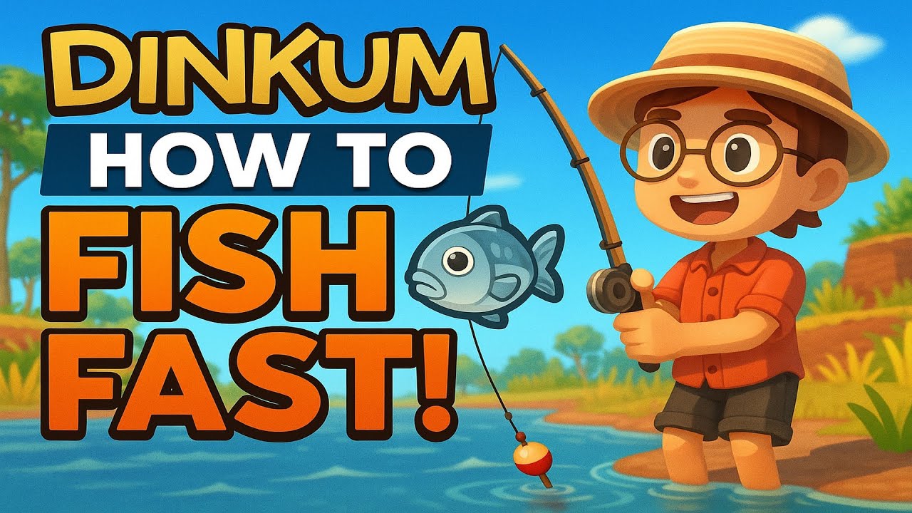 Dinkum: How to Fish FAST! 🎣 Ultimate Fishing Guide for Beginners - YouTube