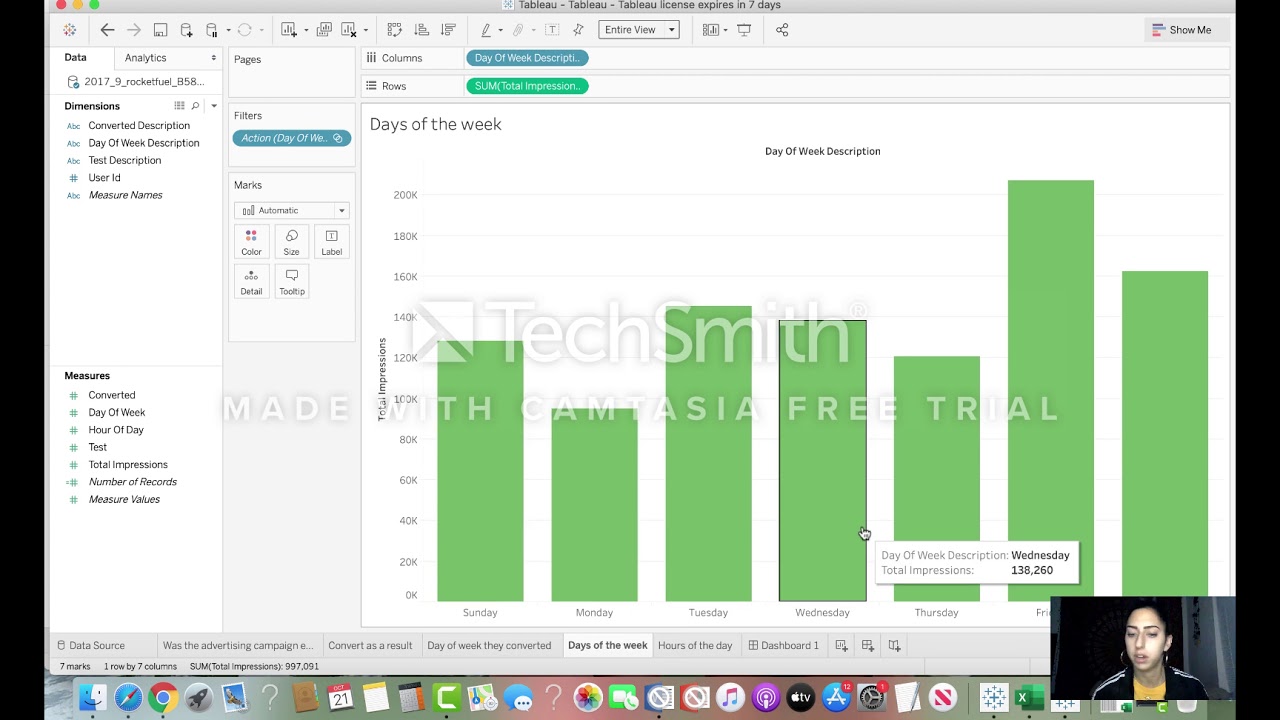 Rocket Fuel Tableau Data Marcella Calabrese - YouTube