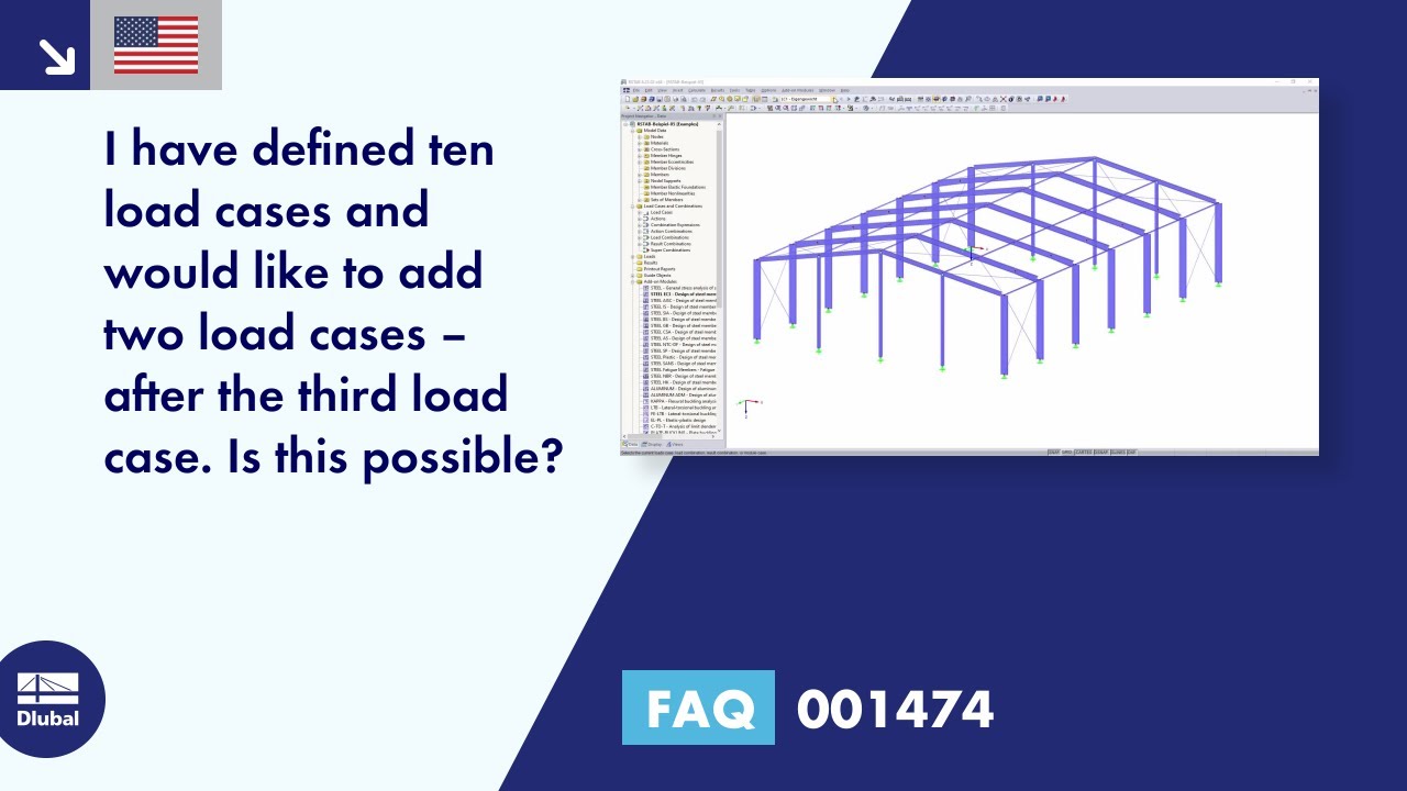 [EN] FAQ 001474 | I have defined ten load cases and would like to add ...