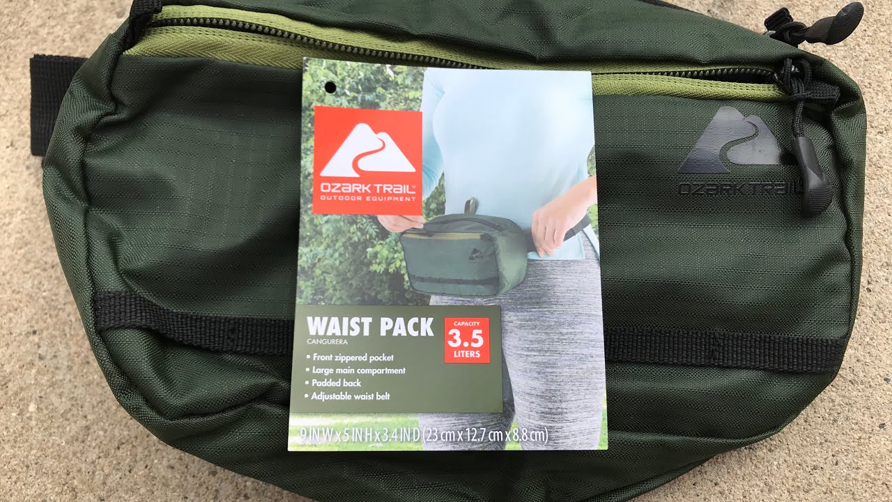 135 Gram (4.75 oz.) $8 Ultralight Fanny Pack for Thru-Hiking PCT - CDT ...