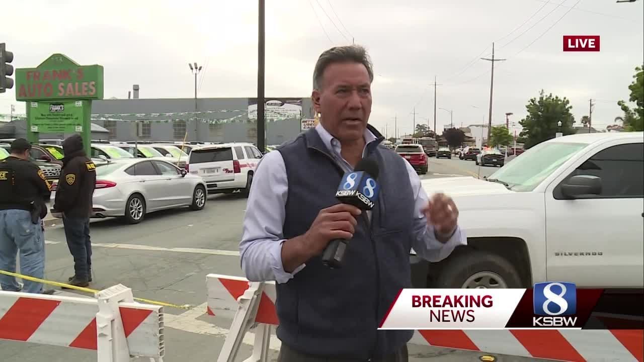 Shots fired during Felix Cortez's live coverage 2 - YouTube