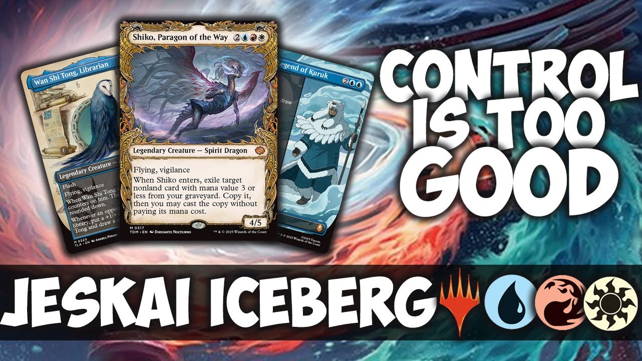 CONTROL EVERYTHING!!! - Jeskai Iceberg - Magic Arena Avatar Standard ...