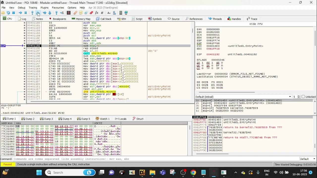 Reverse Engineering : Fundamentals of x64dbg - YouTube