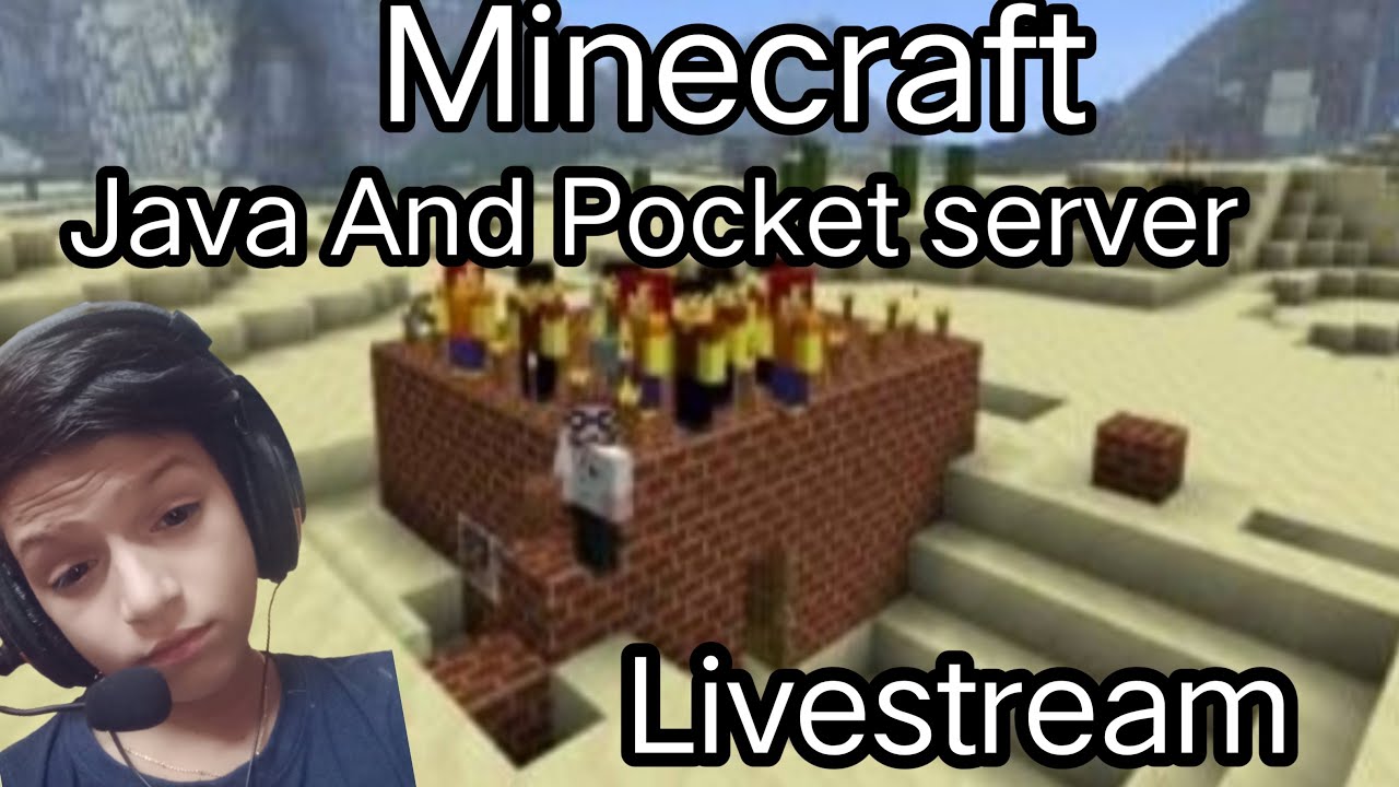 Minecraft Livestream Java And Pocket Edition Gameplay - YouTube