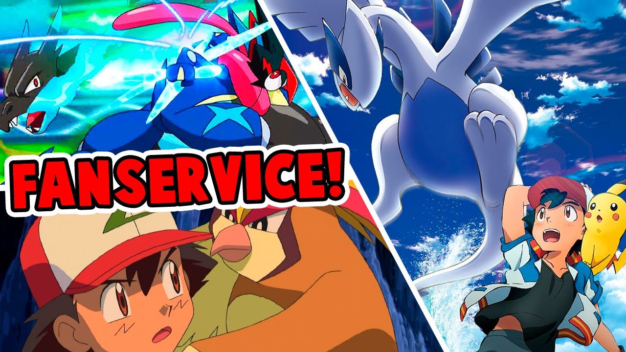 FANSERVICES MAIS DESEJADOS PRO ANIME DE POKÉMON !! - YouTube