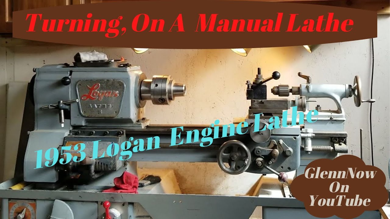 Turning, On A Manual Lathe - YouTube