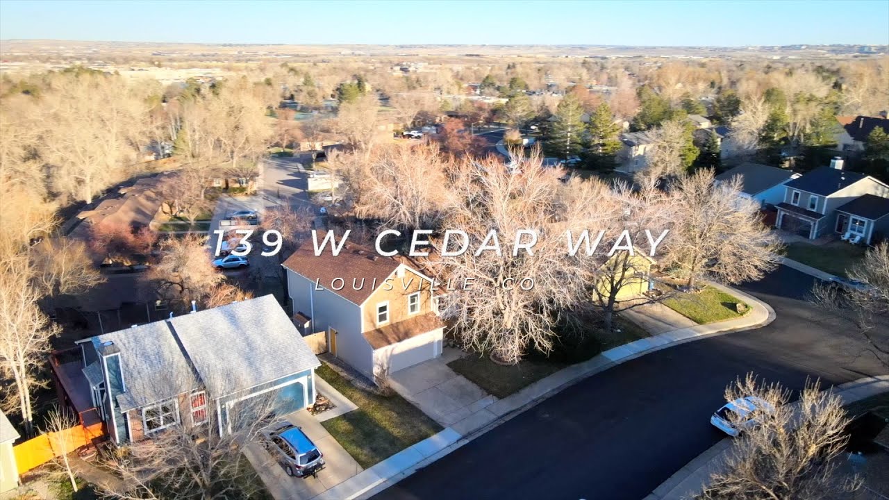 139 W Cedar Way, Louisville, CO - YouTube