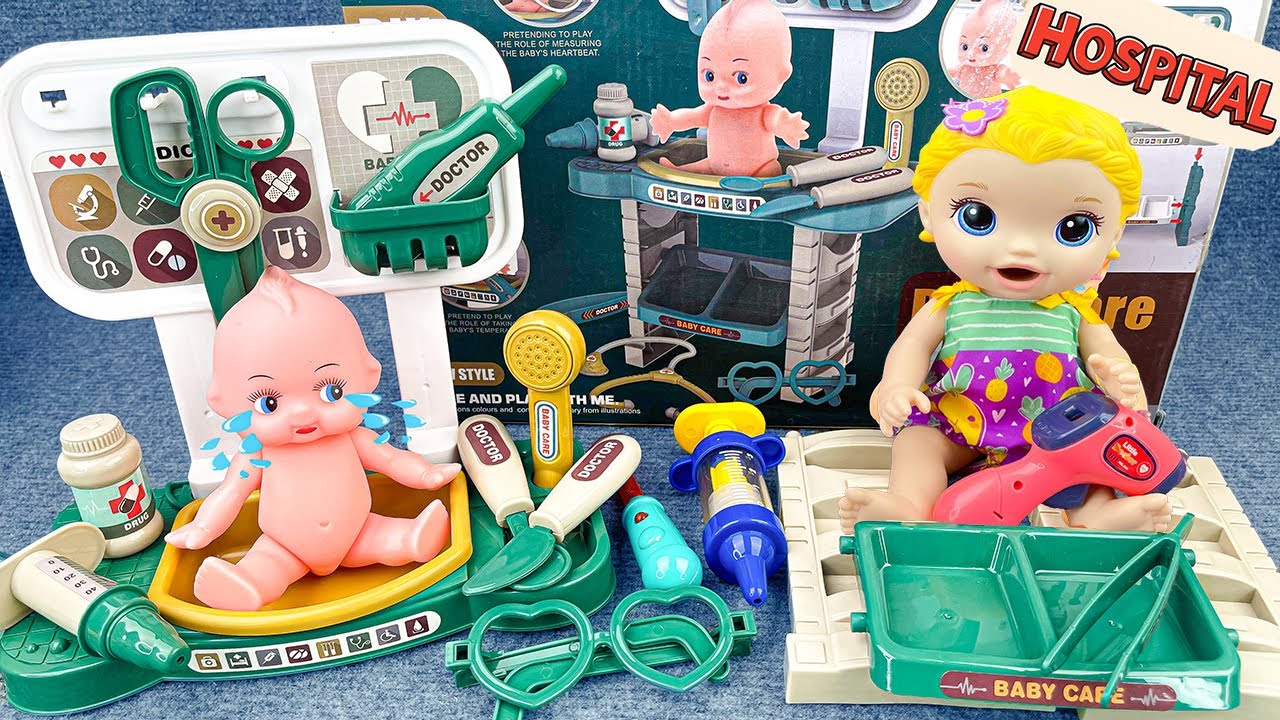 [🐻toy asmr🐻] Doctor Medical PlaySet ASMR Satisfying with Unboxing ...