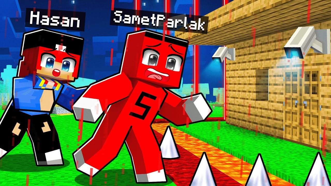 KAN YAĞMURU vs EN GÜVENLİ EV !! - Minecraft - YouTube