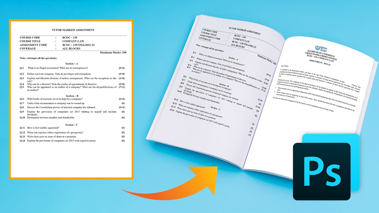 How to Create A Realistic Book Mockup in Photoshop | Photoshop Tutorial ...