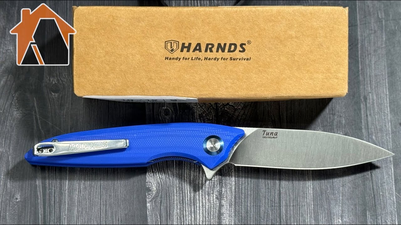 Harnds "Tuna" Folding Pocket Knife | Perfect for Everyday Use! - YouTube