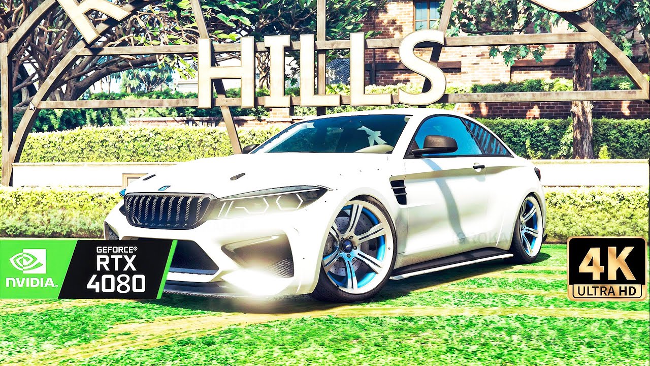 GTA V Enhanced ULTRA Graphics MOD Showcase! RTX 4080 Path Tracing ...