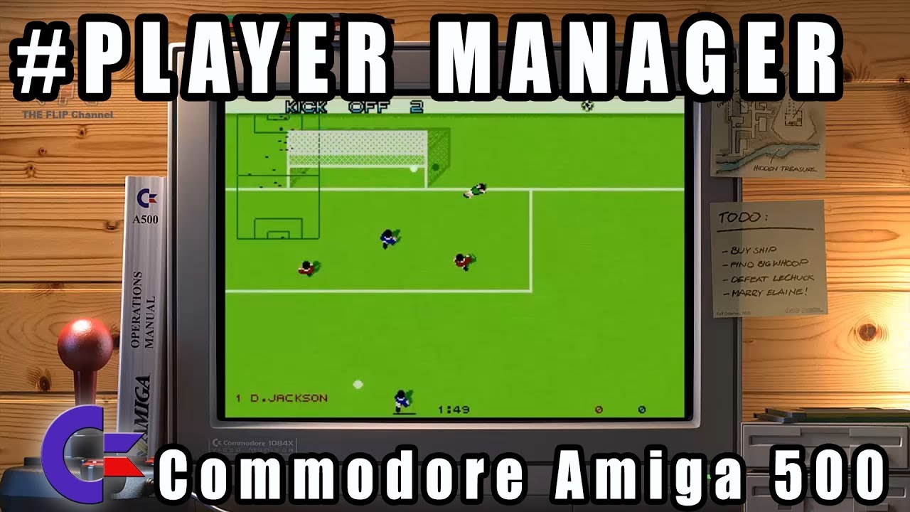 Player Manager - Commodore Amiga 500 Gameplay Demo - YouTube