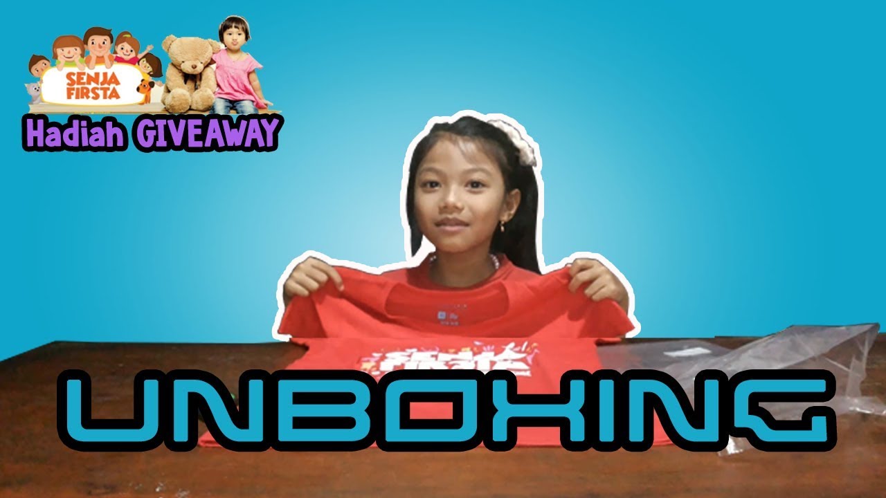 Unboxing Hadiah Giveaway Senja Firsta Channel - YouTube