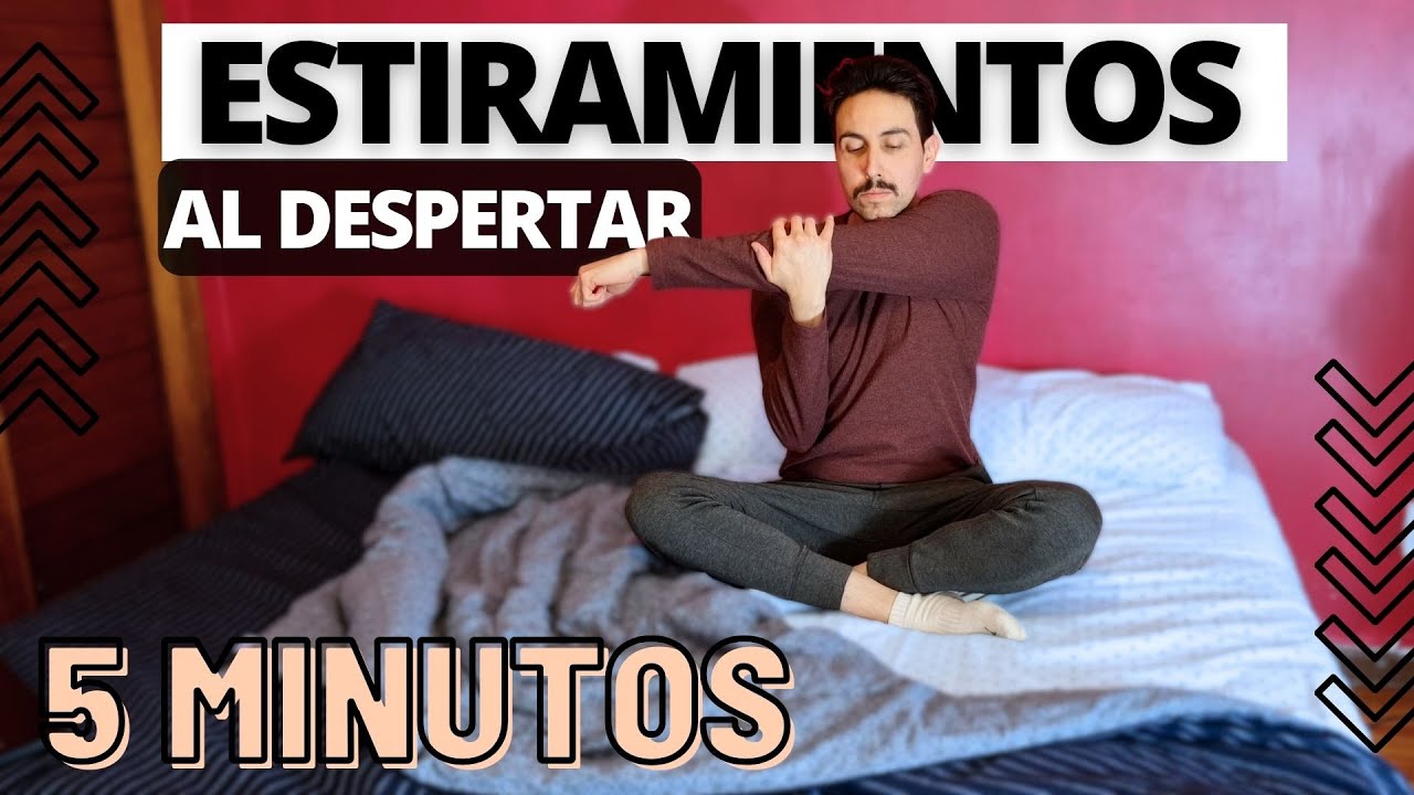 Rutina de Estiramientos en Cama al DESPERTAR - YouTube