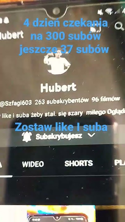 4 Dzień Czekania Na 300 Subów Youtube