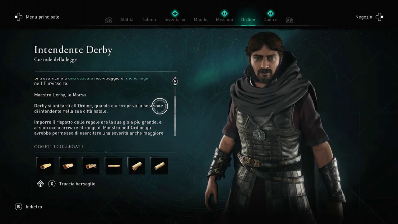 INTENDENTE DERBY - REEVE DERBY - Ordine degli Antichi, Custode della ...