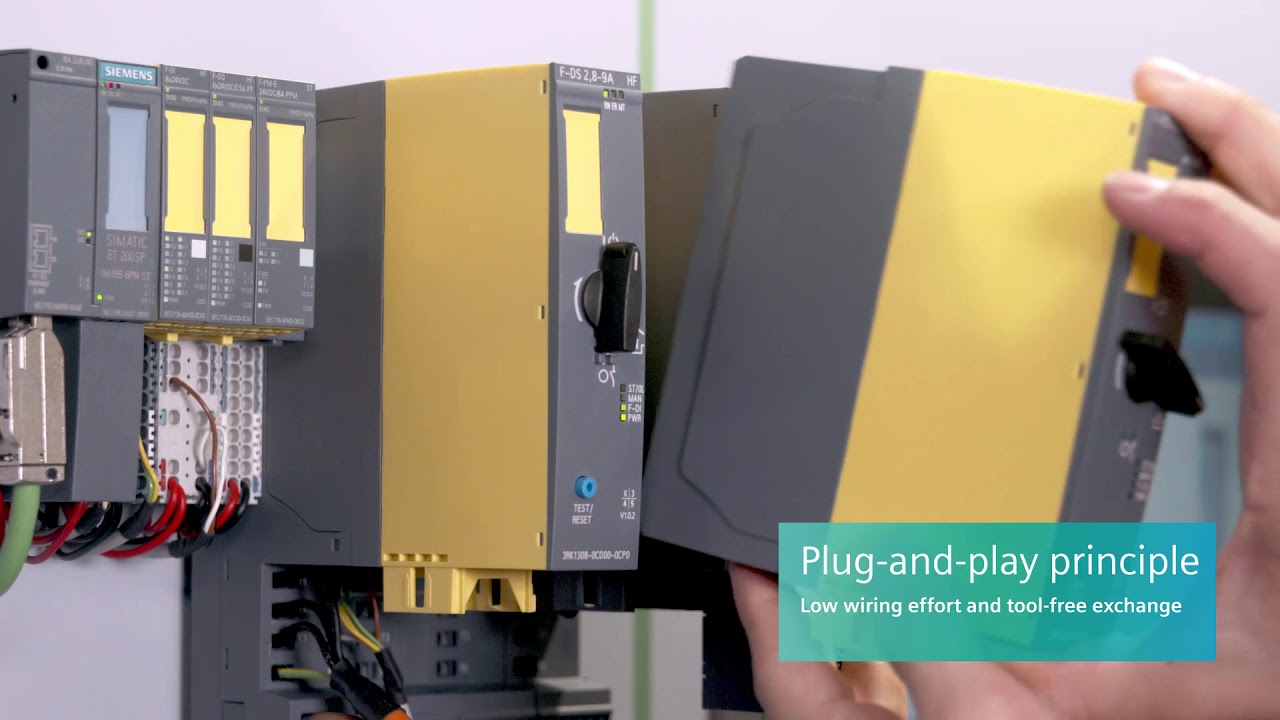 SIMATIC ET 200SP Motorstarter - YouTube