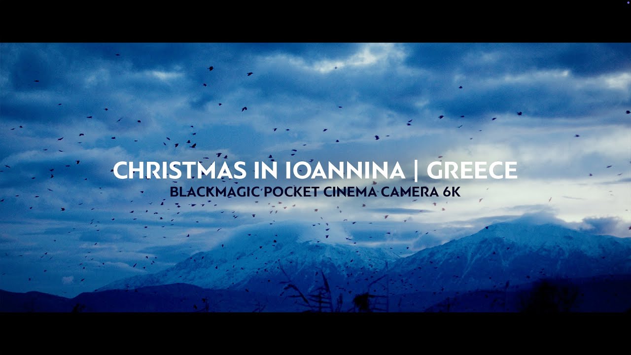 Christmas in Ioannina, Greece | Shot on Blackmagic 6K - YouTube