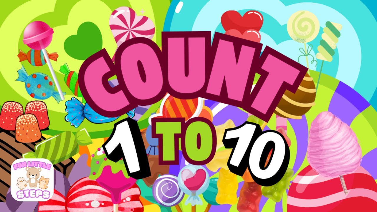Learning Numbers 1 to 10 - Educational Video for Toddlers - Fun Little ...