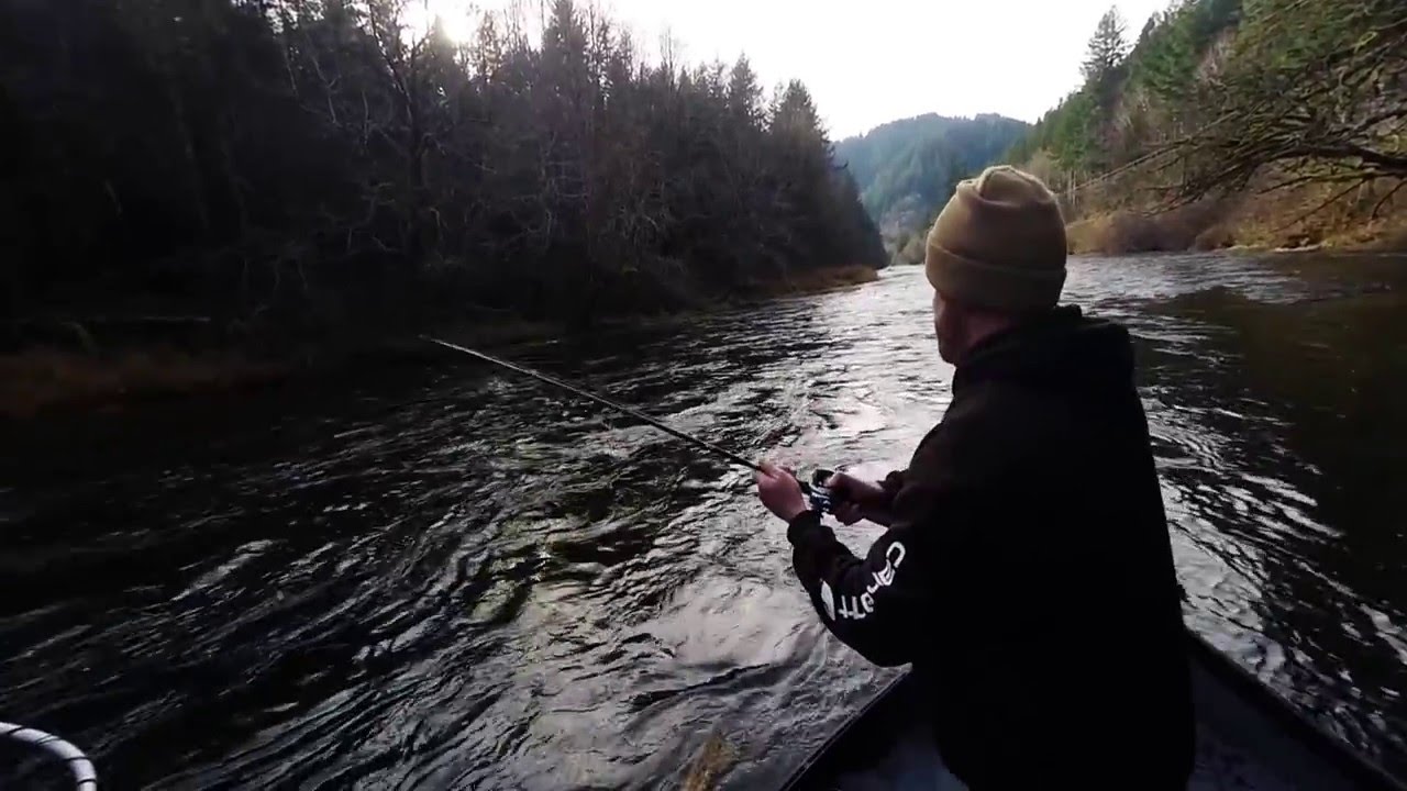 Barrows Fishing - Winter Silvers 2015 - Ryan Barrows - YouTube