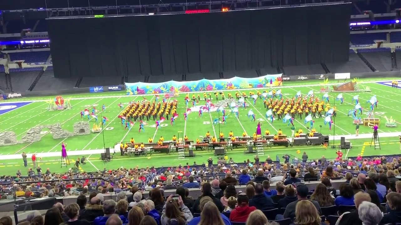 Avon Marching Black & Gold - 2018 BOA Indy Regional Prelims - YouTube