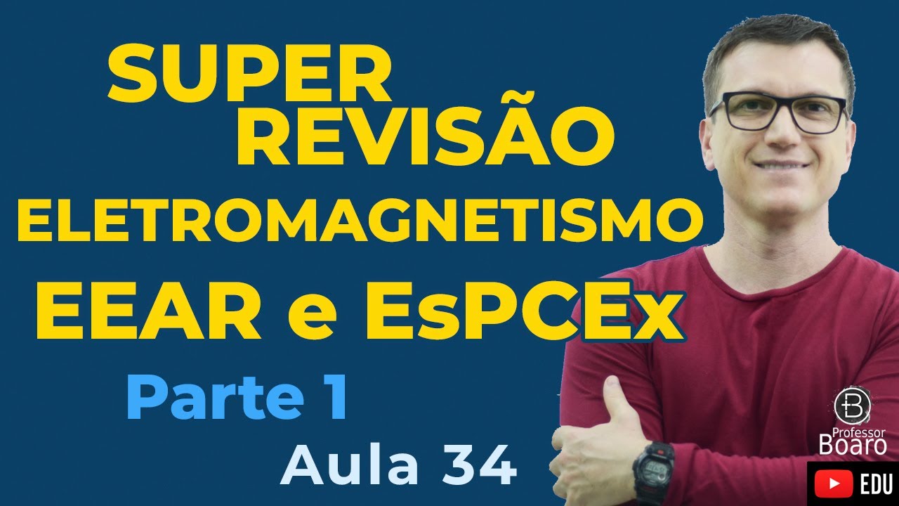 SUPER REVISÃO de ELETROMAGNETISMO | Professor Boaro - YouTube