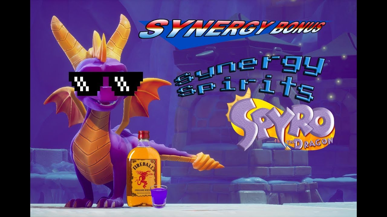 Synergy Spirits - Spyro The Dragon Shot - YouTube