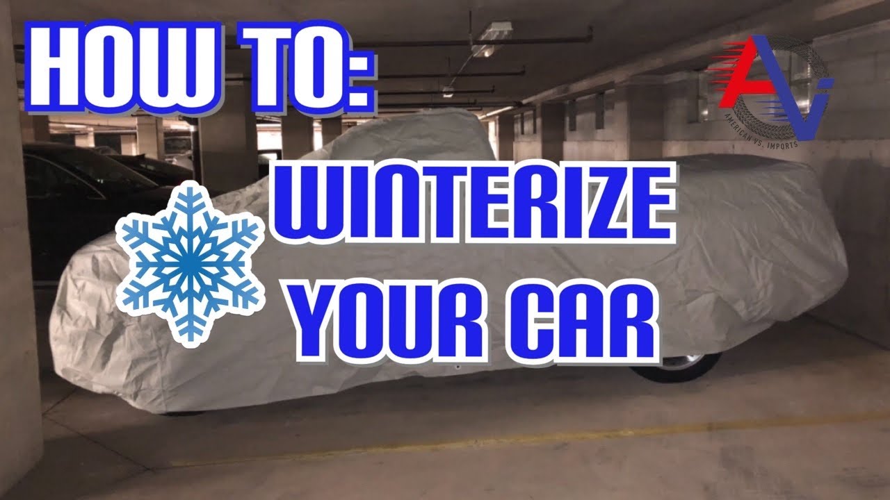 How To Store Your Classic Car for the Winter | TIPS & TRICKS - YouTube