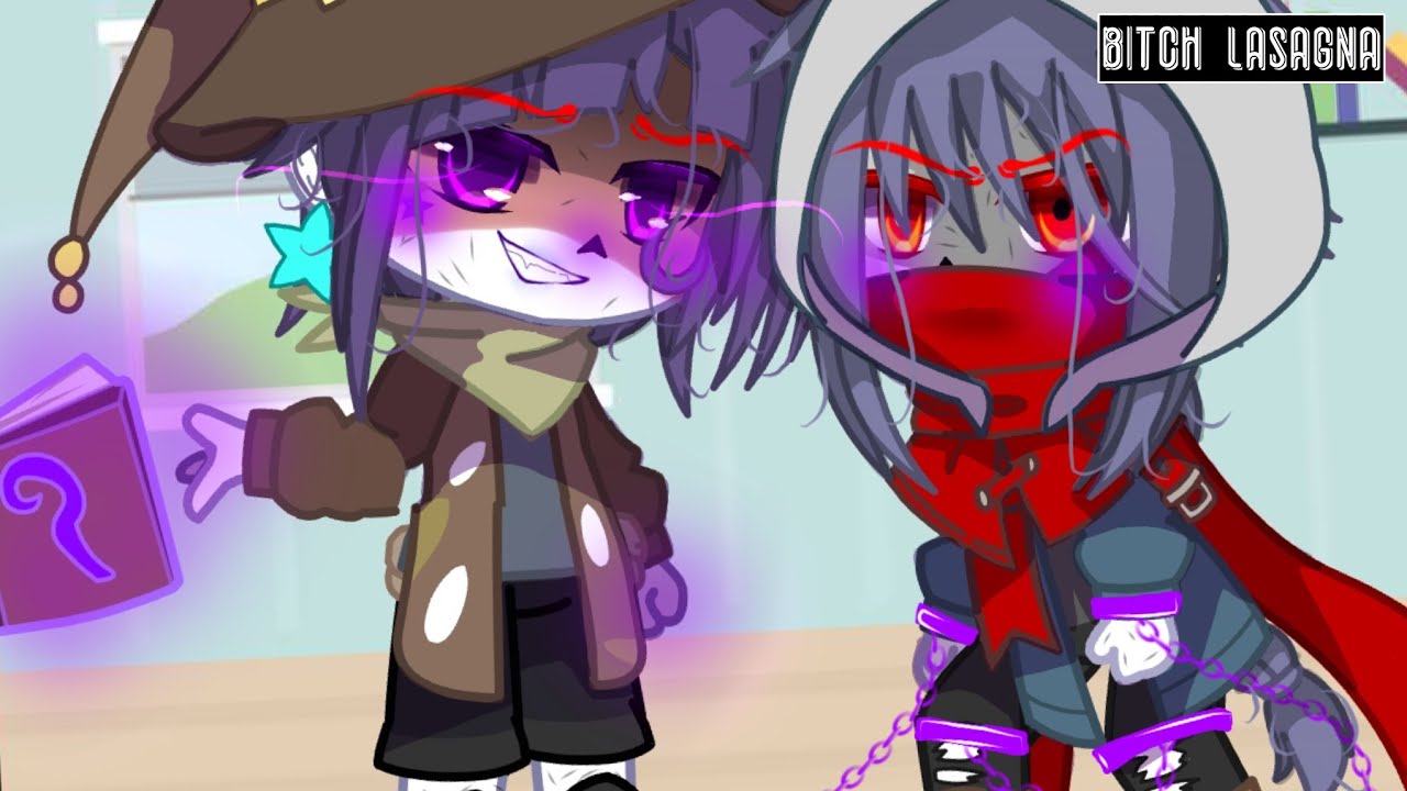 `Bitch Lasagna`[] MeMe - Sans Aus - Dust & Purple/Witch Sans ...