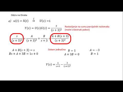 Laplasova transformacija - Zadatak 1 - YouTube