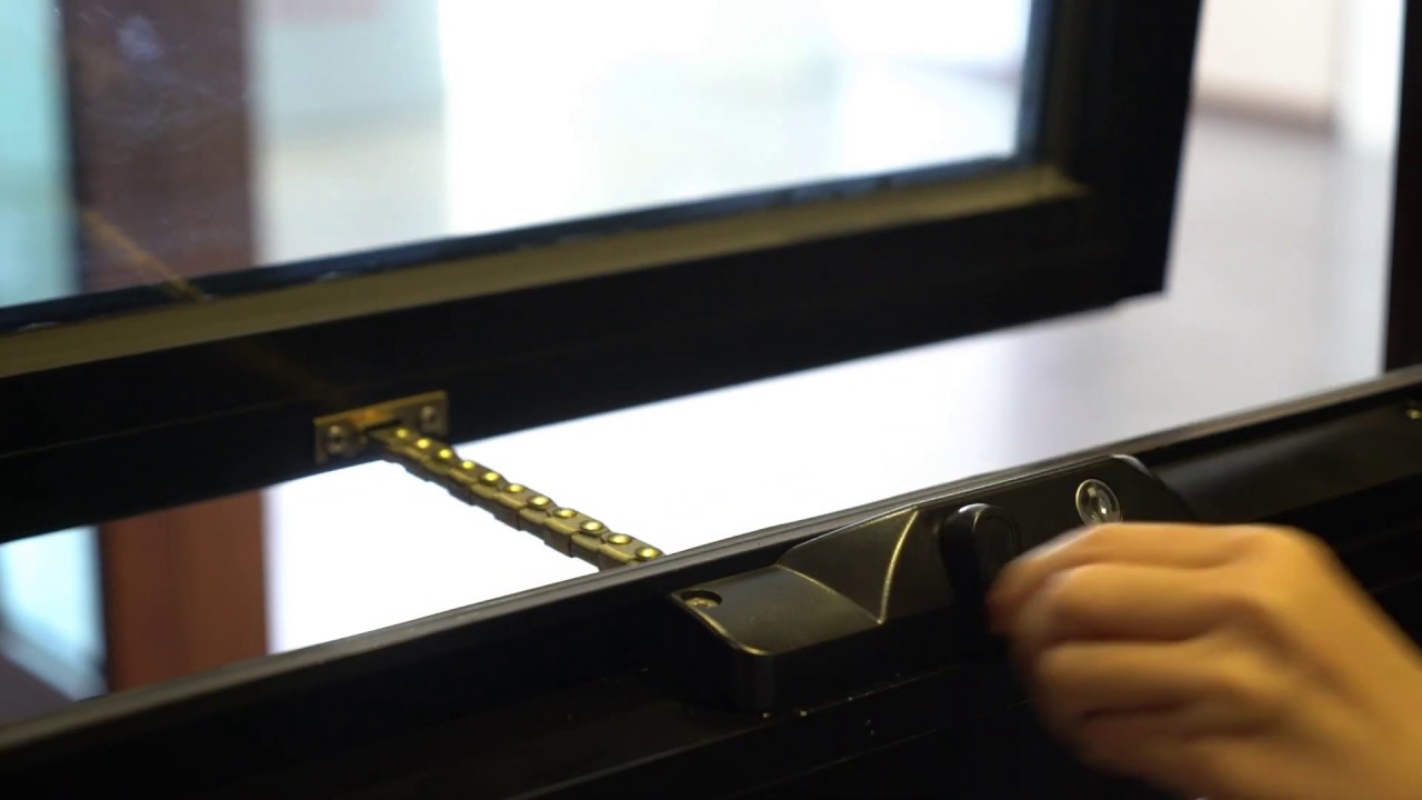 Jolong Chained Awning window - YouTube