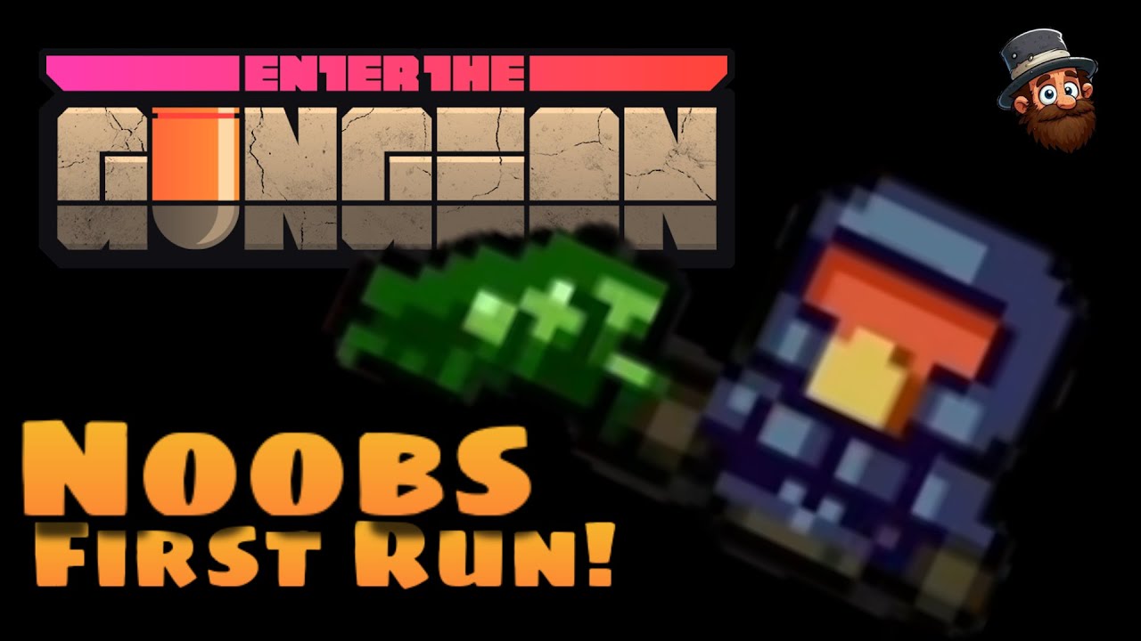 Noobs First Ever Run - Let's Play Enter the Gungeon - Ep. 1 - YouTube