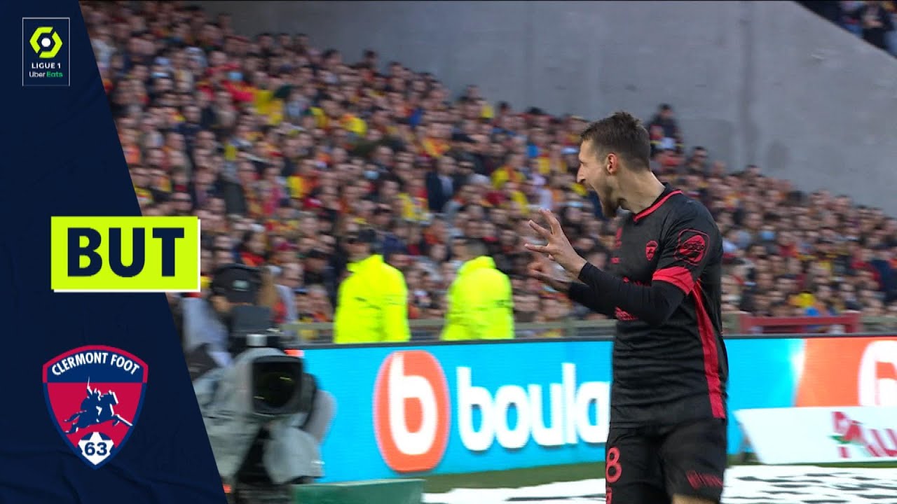 But Elbasan RASHANI (9' - CF63) RC LENS - CLERMONT FOOT 63 (3-1) 21/22 ...