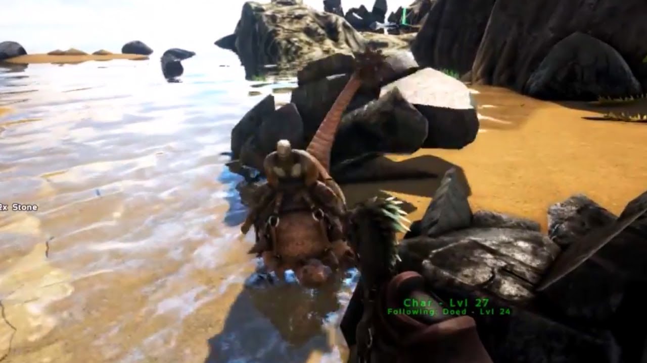 Episode 28: How to Ride a Doedicurus - Ark: Ragnarok Survival Guide ...