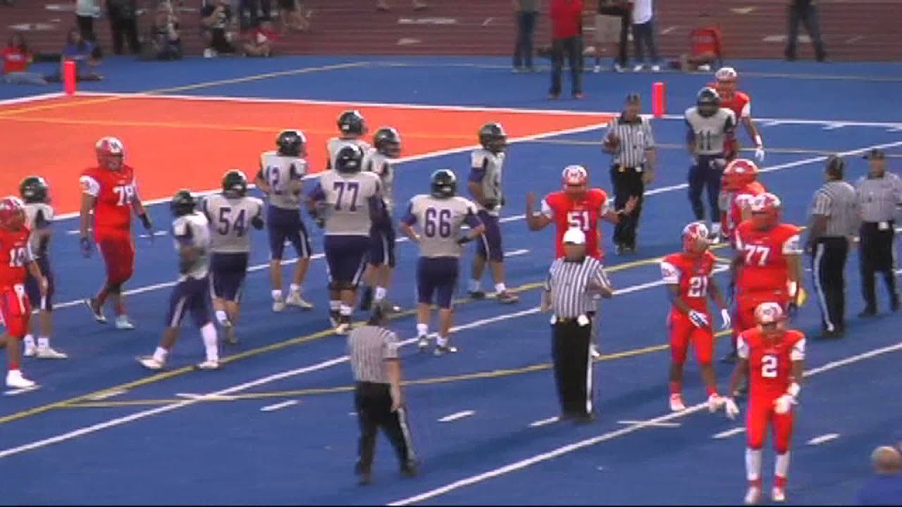 Franklin Cougars vs Canutillo Eagles 2014 Second Quarter High School ...