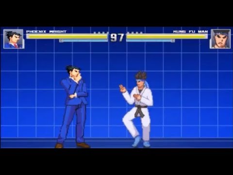 MUGEN Phoenix Wright - Updated Taunt - YouTube