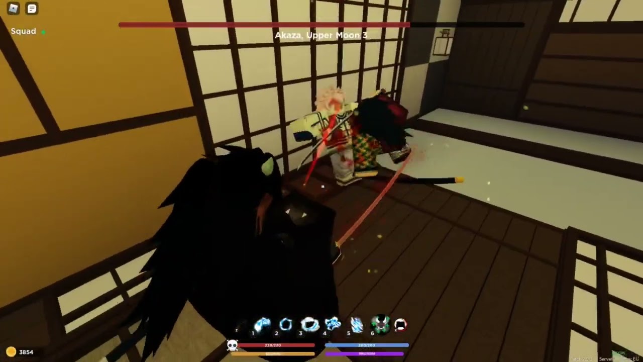 How to « solo » Akaza in infinity castle (DEMONFALL ROBLOX) - YouTube