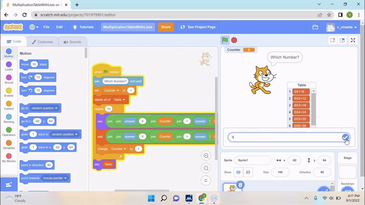 Learn to use LISTS in SCRATCH 3.0 for Kids 8+ Year Old. - YouTube