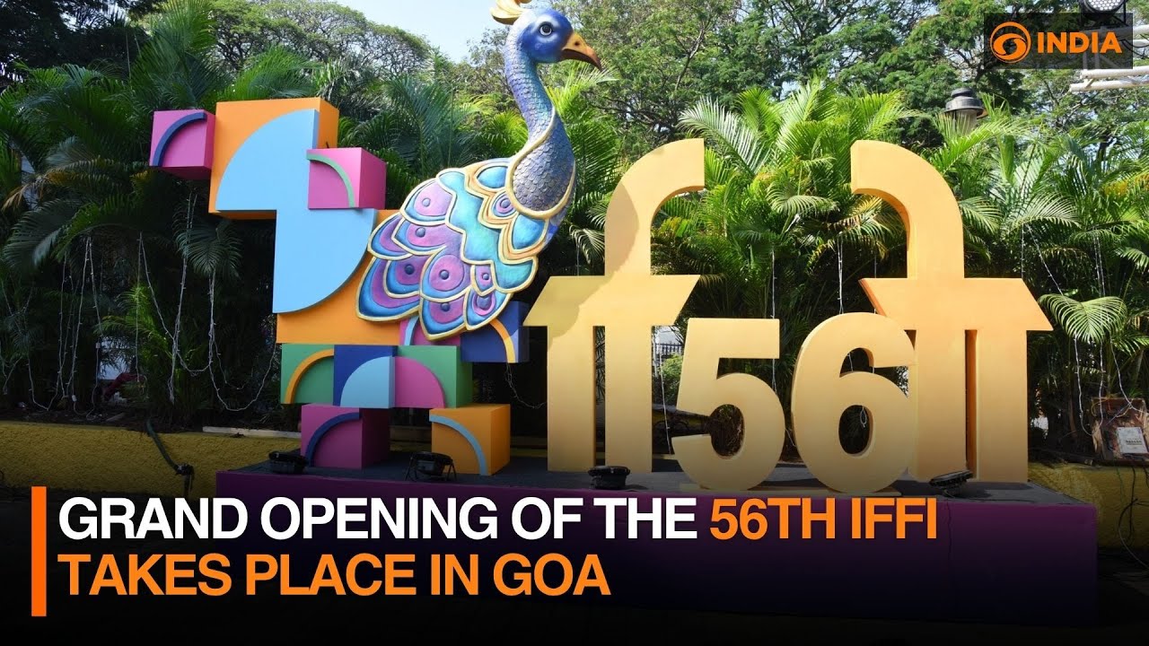 Grand Opening of the 56th IFFI Takes Place in Goa - YouTube